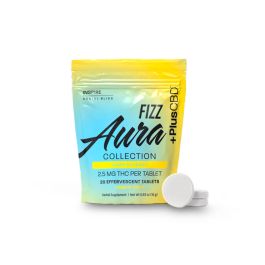 +PlusCBD™ Aura Collection Inspire Fizz Tablets 2.5mg THC|Lhasa OMS