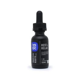 Radical Roots Rest + Relax 500mg CBD Oil | Lhasa OMS