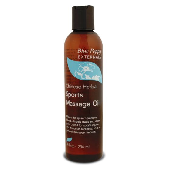 Blue Poppy Chinese Herbal Sports Massage Oil